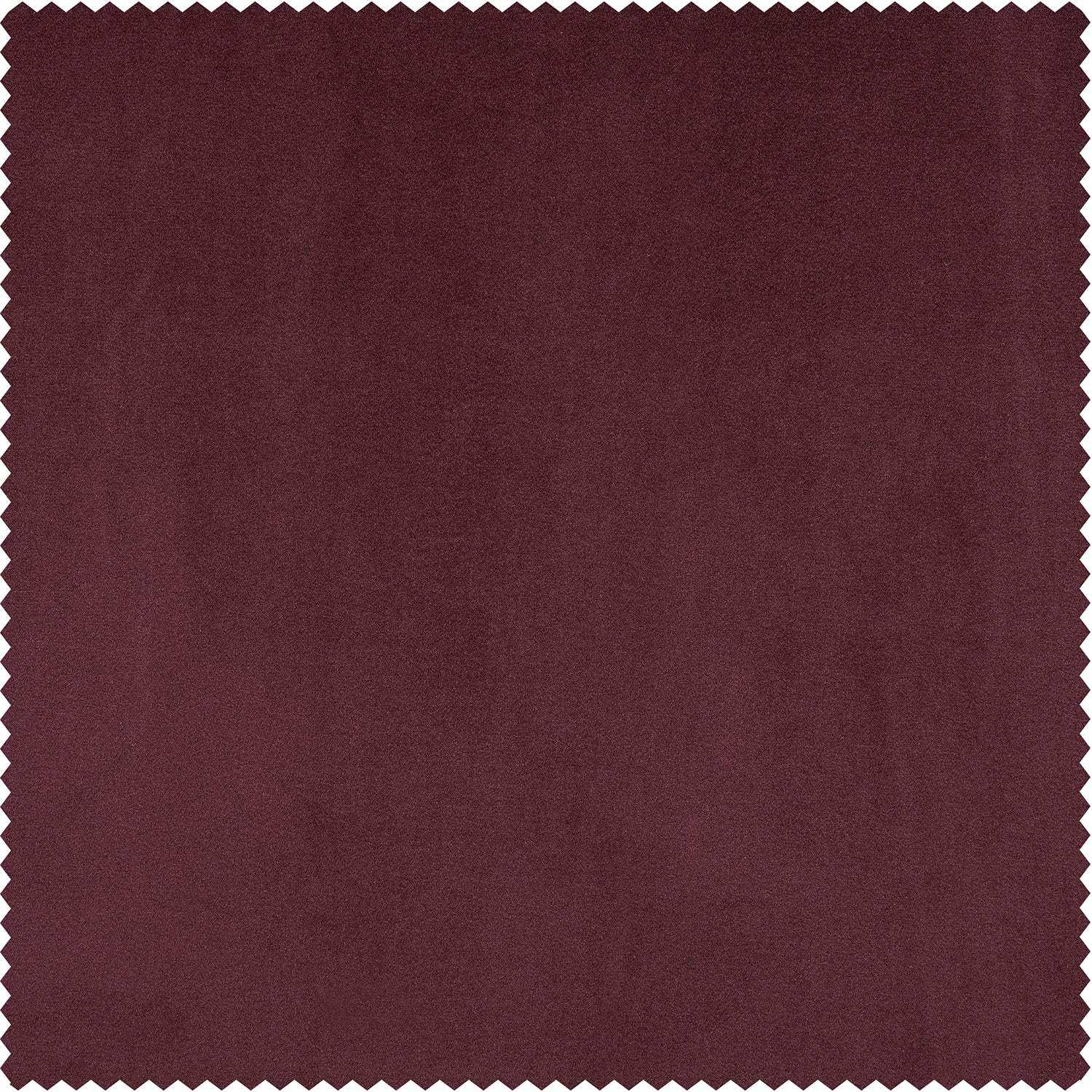 Dark Merlot Heritage Plush Velvet Roman Shade