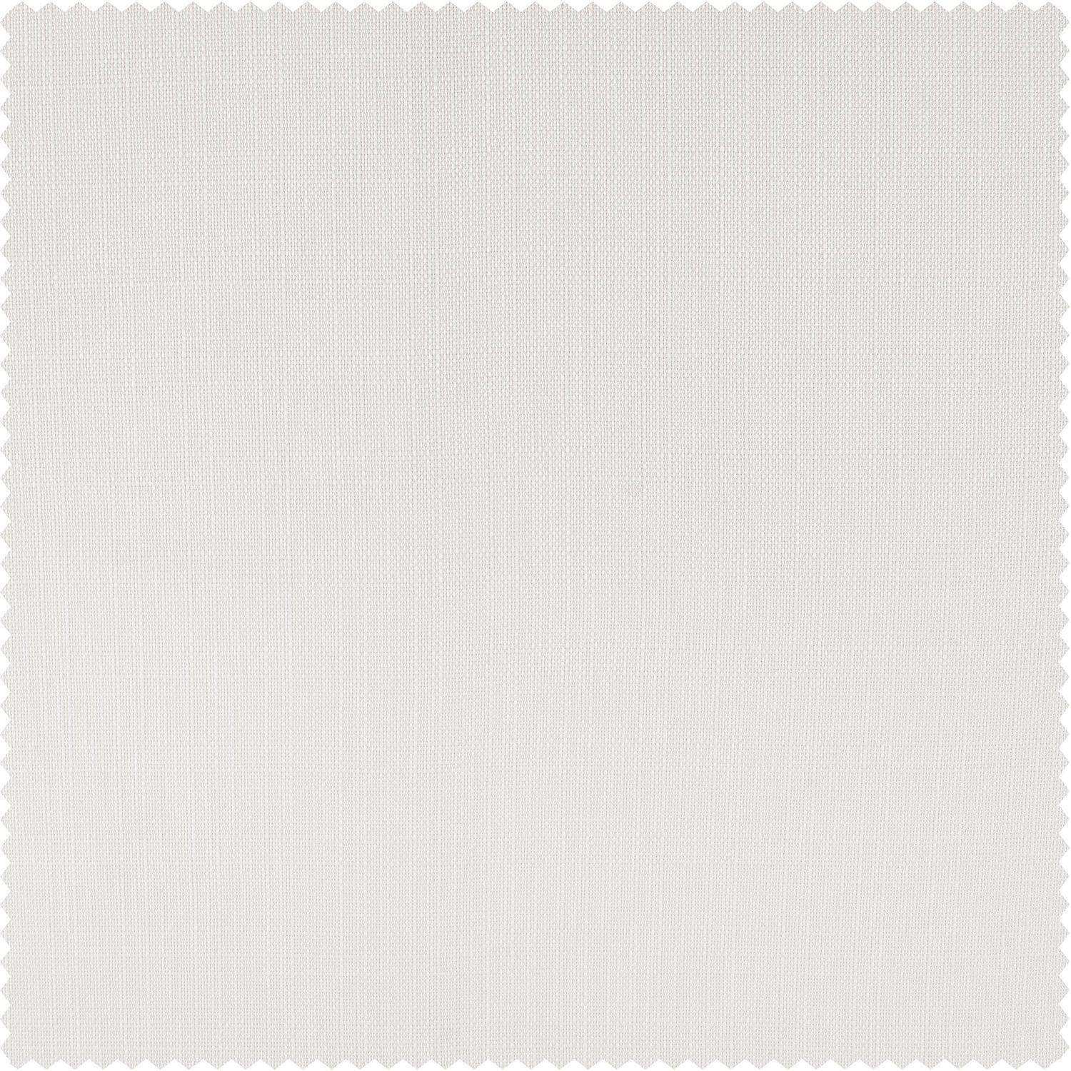 Magnolia Off White Italian Faux Linen Custom Curtain