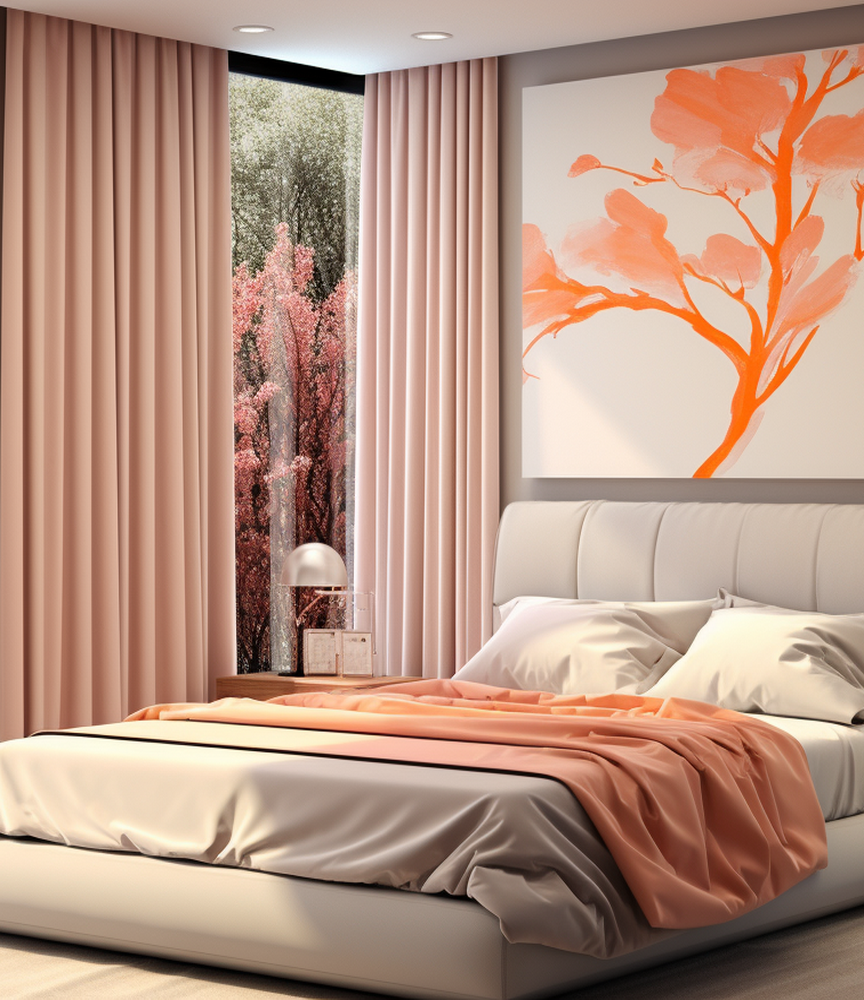 Rosey Dawn Signature Velvet Custom Curtain