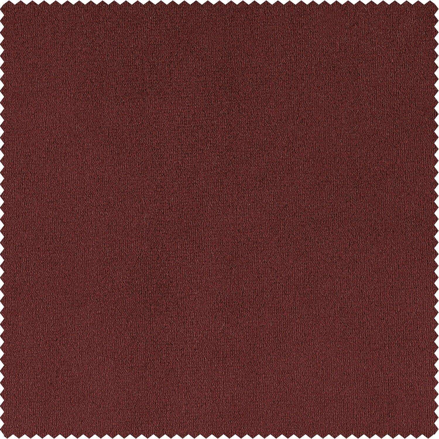 Crimson Rust Signature Velvet Roman Shade