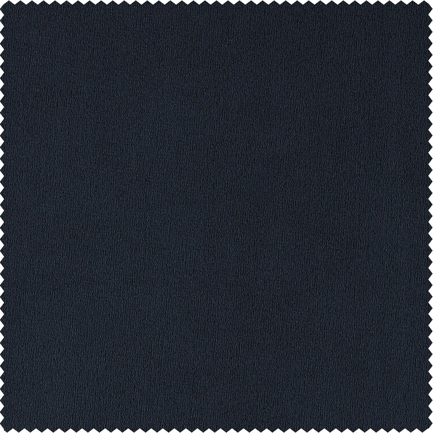 Midnight Blue Signature Velvet Roman Shade – HalfPriceDrapes.com