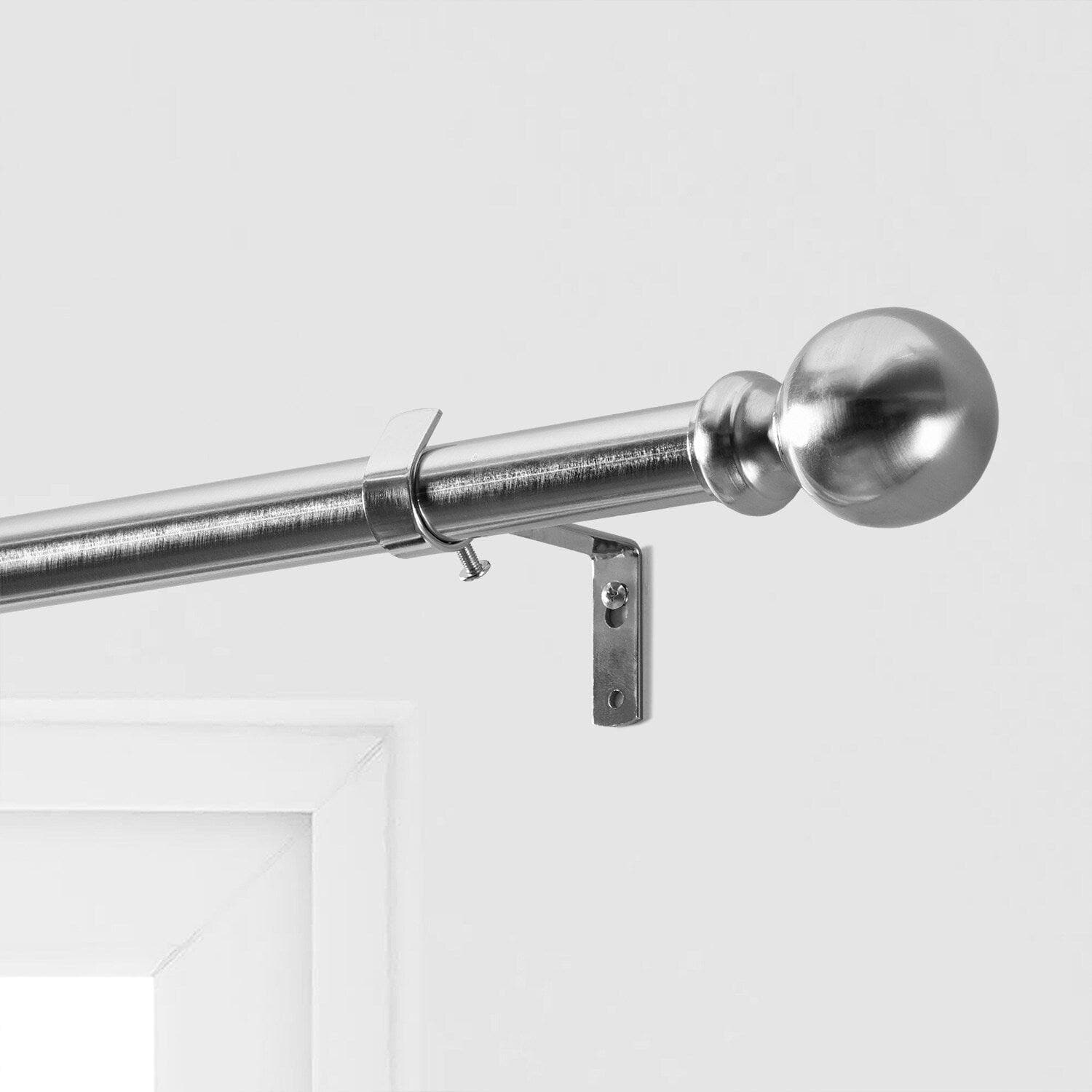 Classic Sphere Ball Nickel Extendable Metal Rod Set