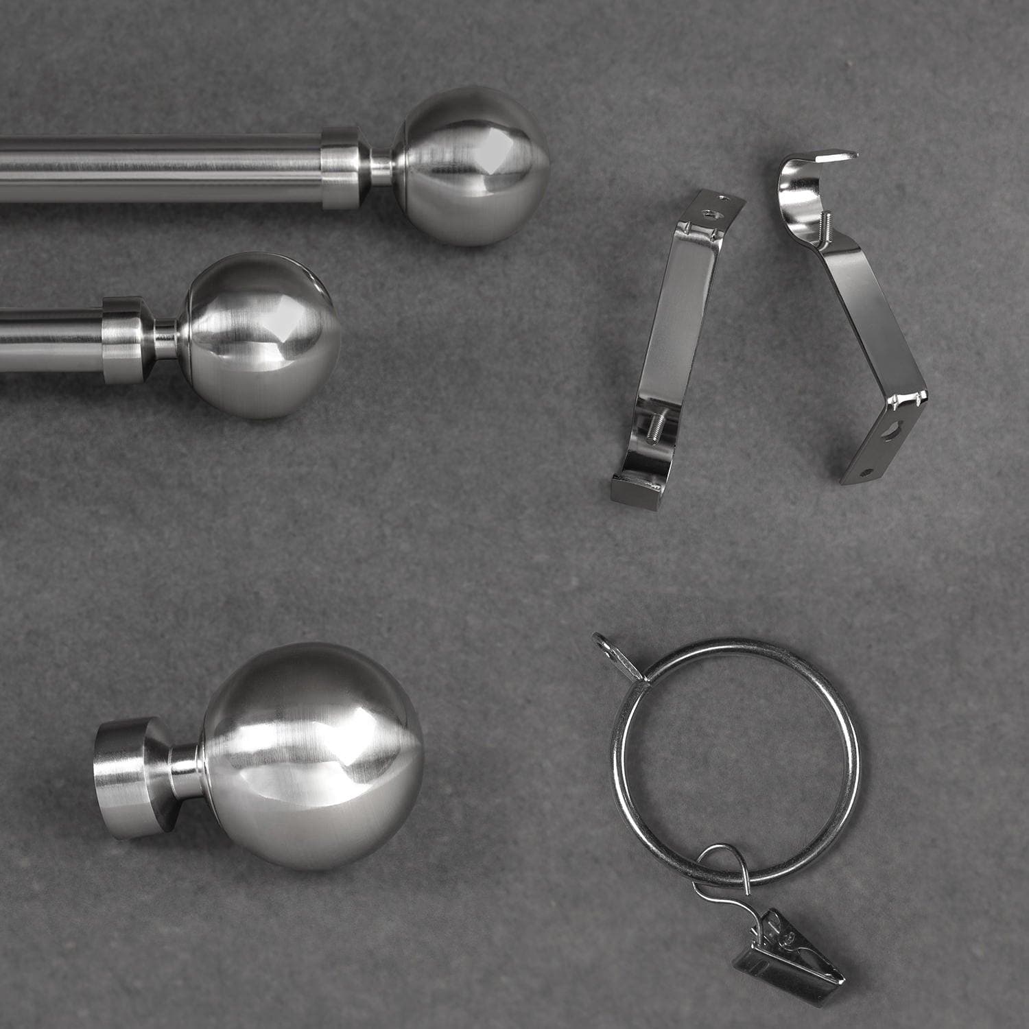 Metal Ball Nickel Extendable Metal Rod Set
